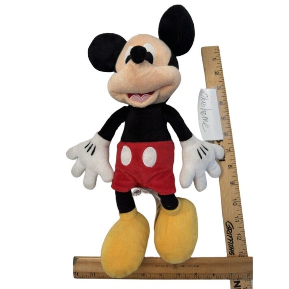 Disney | Toys | Disney Mickey Mouse Small Plush Stuffed Toy Sewn Eyes ...